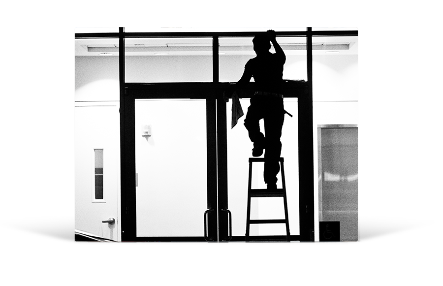 Deep Sky Blue Window Cleaning